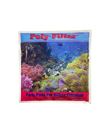 Poly-Bio Marine Poly Filter Bio Media Aquarium Filter Media Pad 12"x 12 ...