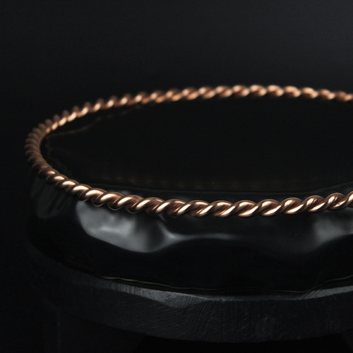 ATLANTIS & VIKING CUBIT / 443Mhz Copper Tensor Ring | AURUMAYA