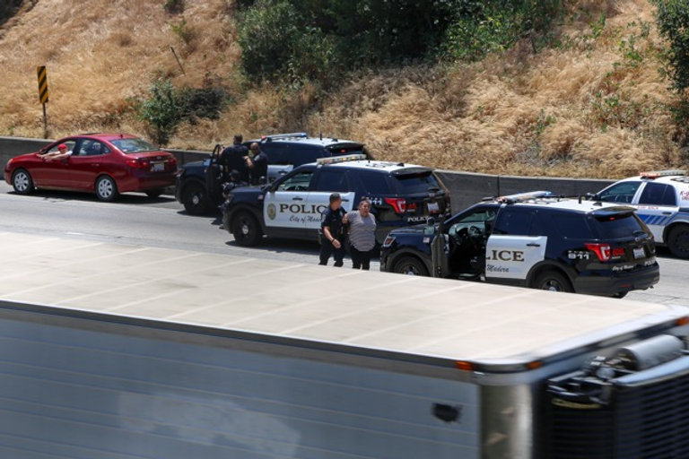 2 arrested in felony traffic stop