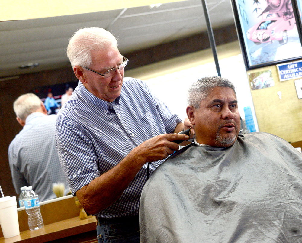 50 years of haircuts: Robert Haley observes a half-century in the same ...
