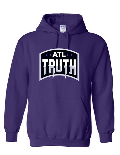 Atlanta Truth Plate Logo Hoodie | ATL Truth Football