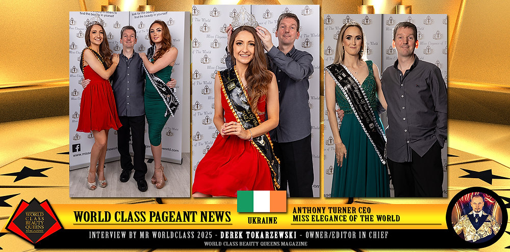 Anthony Turner CEO Miss Elegance Of The World