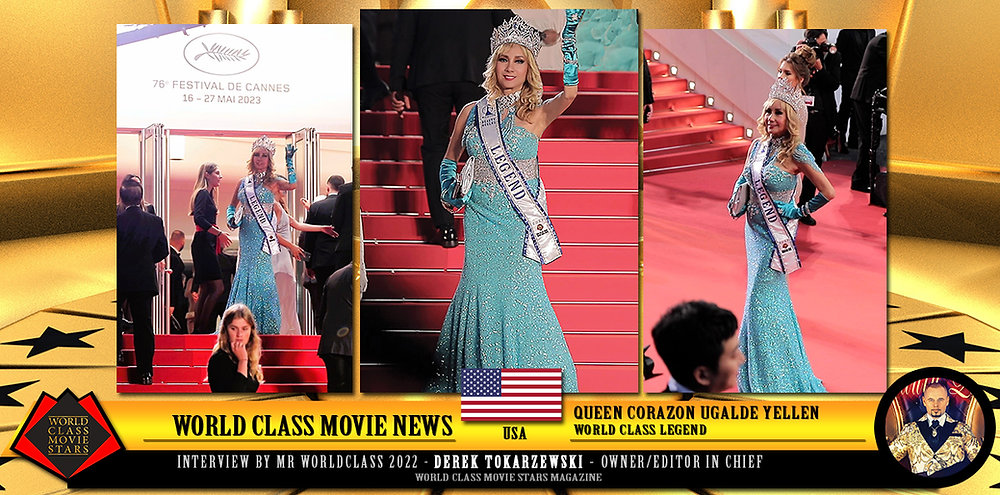 Queen Corazon Ugalde Yellen at 76th International Cannes Film Festival