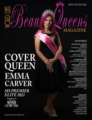 Issue 129, World Class Beauty Queens Magazine, Emma Carver, | World ...