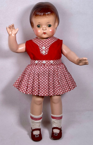 Vintage 1930s Effanbee 19" Patsy Ann Composition Doll #2 | Dollyology