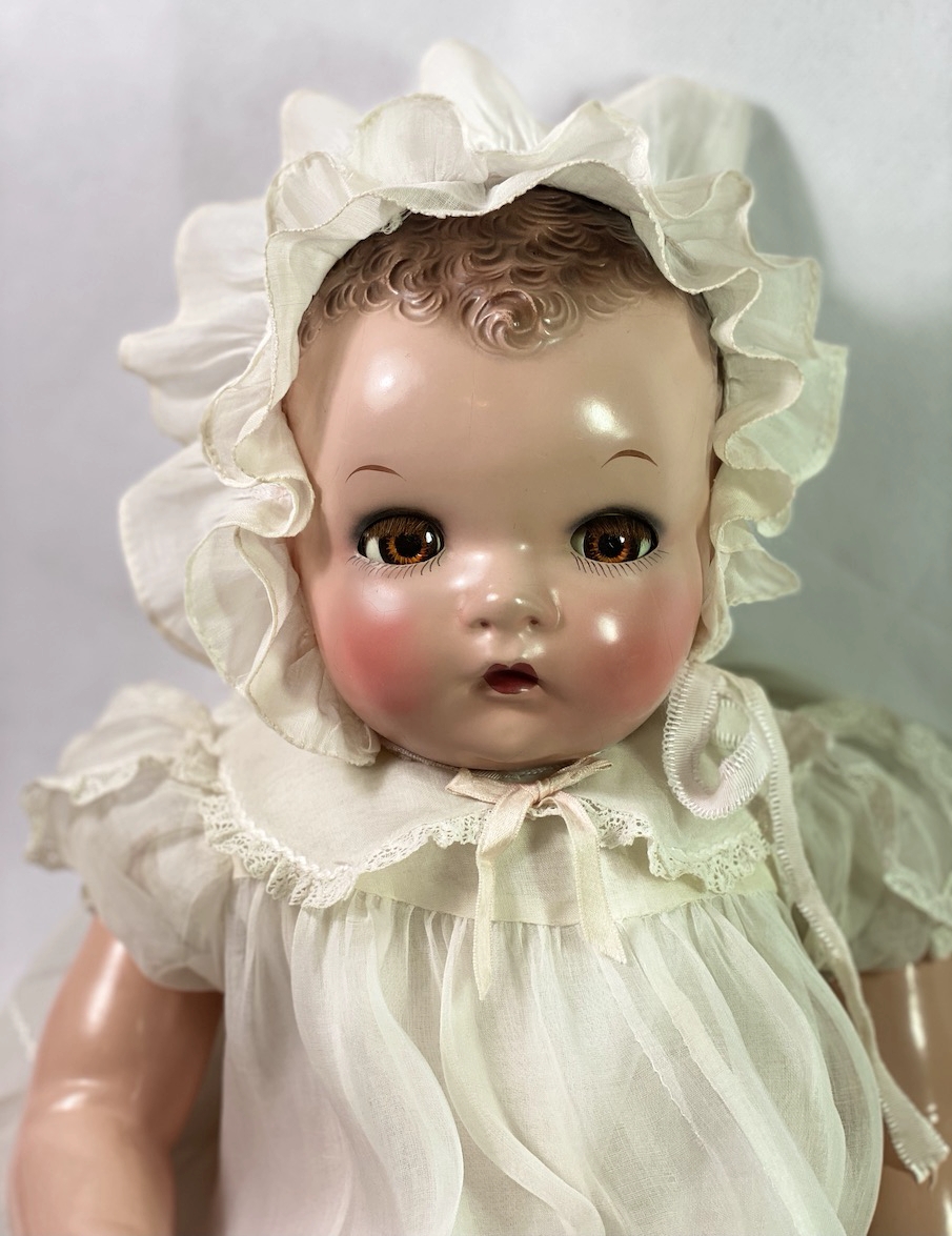 Princess Beatrix Flirty Eye Composition Mama Doll 19 Unmarked Art Dolls ...