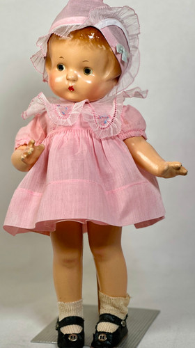 Vintage 1930s Effanbee Patsy Organdy Dress Set | Dollyology