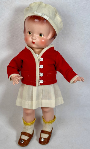 Vintage 1930s Effanbee Patsy School Days Outfit | Dollyology