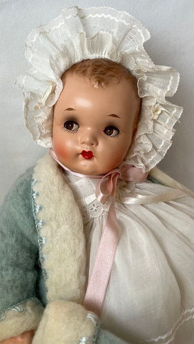 Vintage 1930s Ideal Composition 16" Princess Beatrix Baby Doll | Dollyology