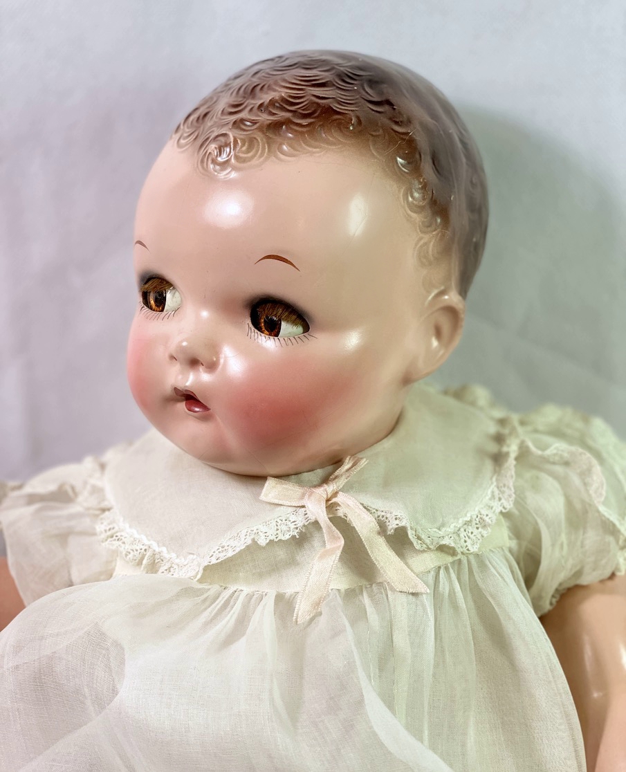 Princess Beatrix Flirty Eye Composition Mama Doll 19 Unmarked Art Dolls ...