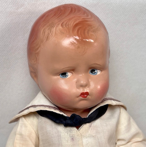 Vintage 1925 Effanbee 11" Grumpy Grumpykins Sailor | Dollyology