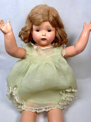 1930s Effanbee 30" Composition Talking Mae Starr Phonograph Doll ...