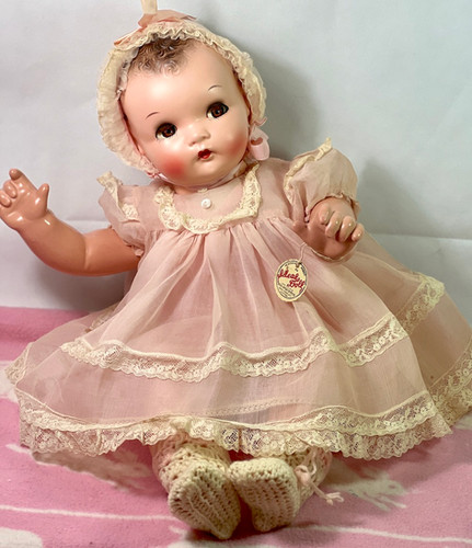 Ideal 22" Flirty Eye 1930s Princess Beatrix Doll w/Brown Eyes | Dollyology