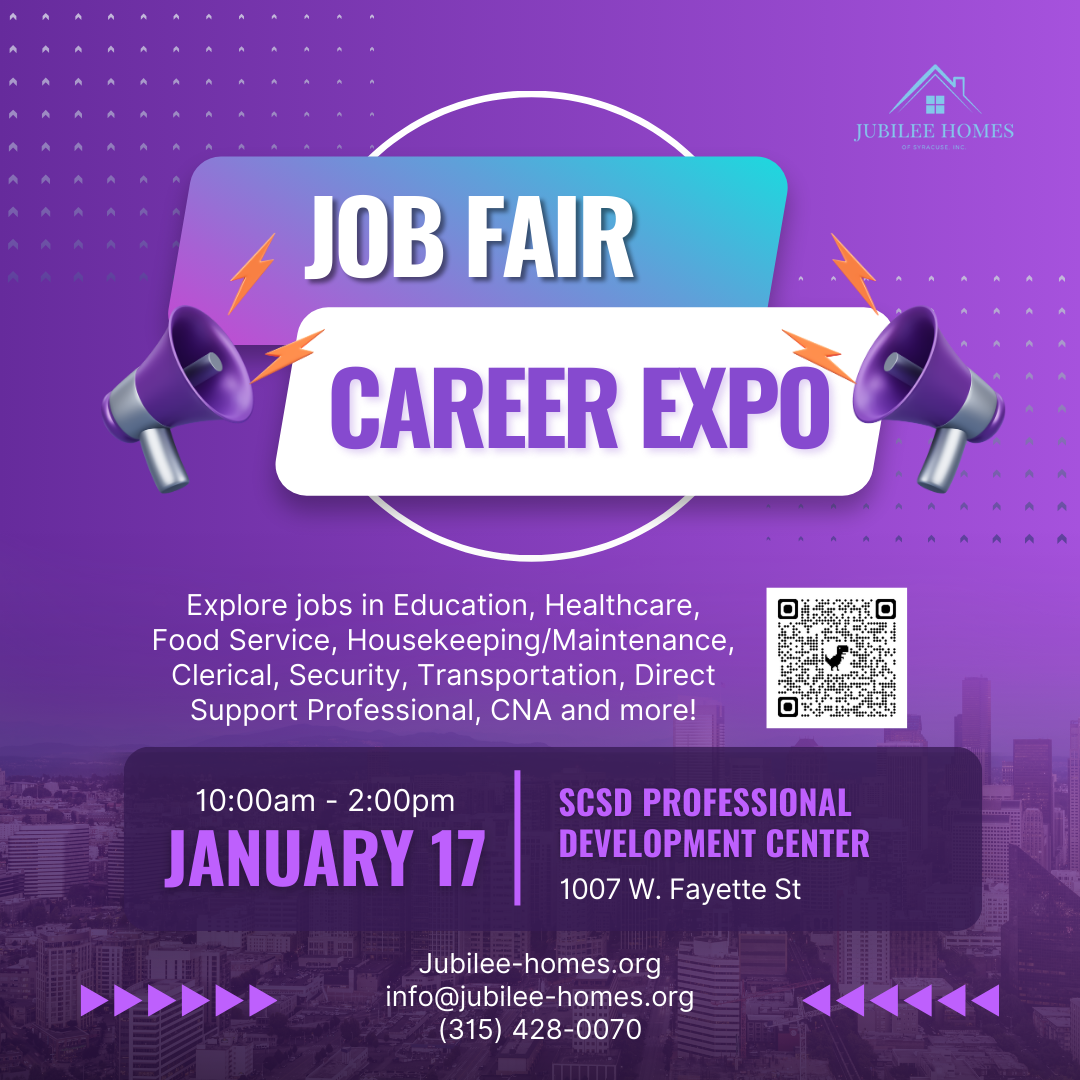 Winter Job Fair 2025 | Jubilee Homes