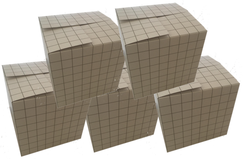 Eco BoxHead 5 Pack | boxhead-craft
