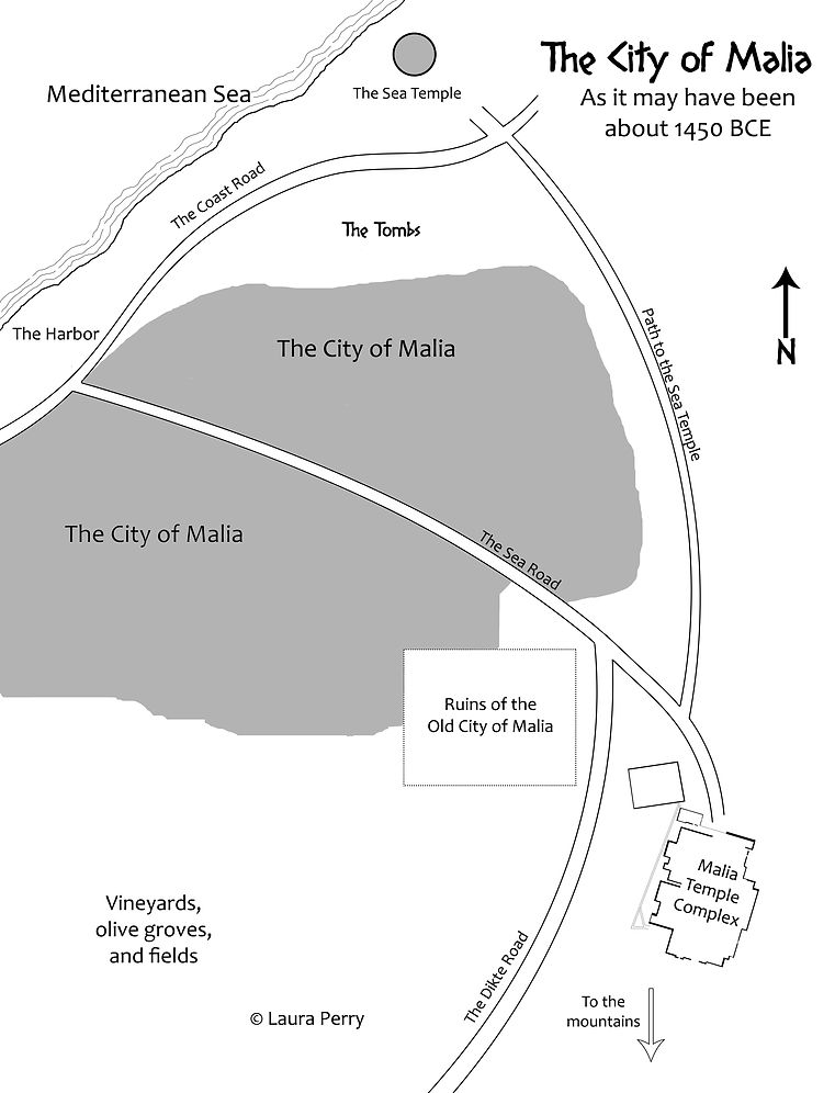 City of Malia map | laura-perry-author