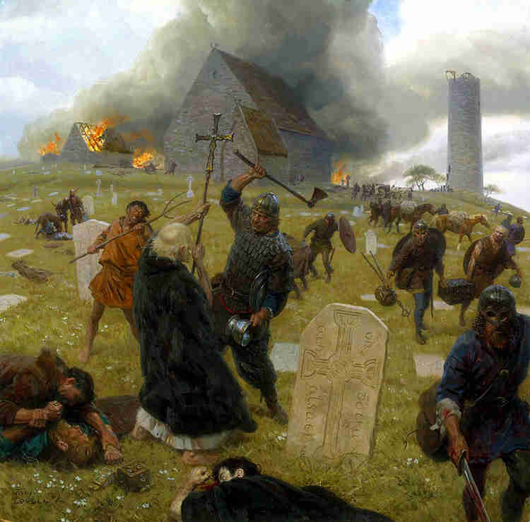 The Christianization of the Vikings, from ruthless heathen Norsedom to ...