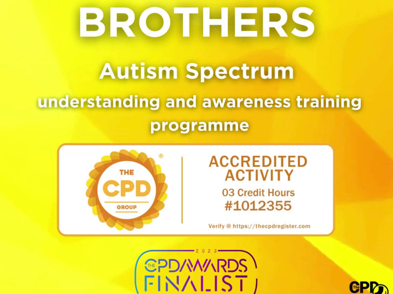 BROTHERS| autism spectrum [updated] CPD accredited training programme