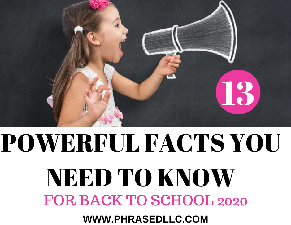 13 Powerful Facts You Need to Know for Back to School 2020