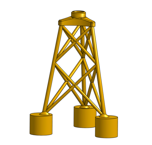 Suction bucket jacket | OffshoreWind4Kids