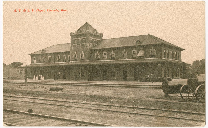 Chanute- ATSF | Kansas Depots