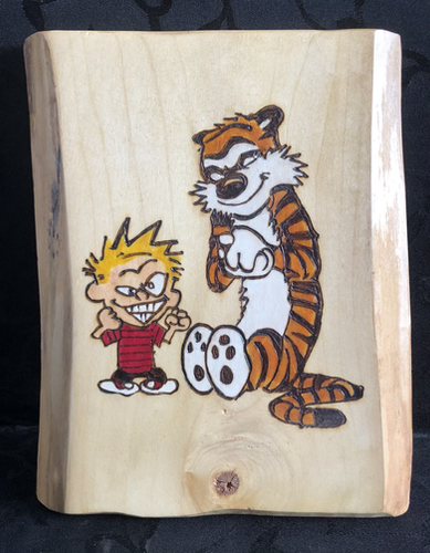Scheming - Calvin and Hobbes | Pickering Woodworks