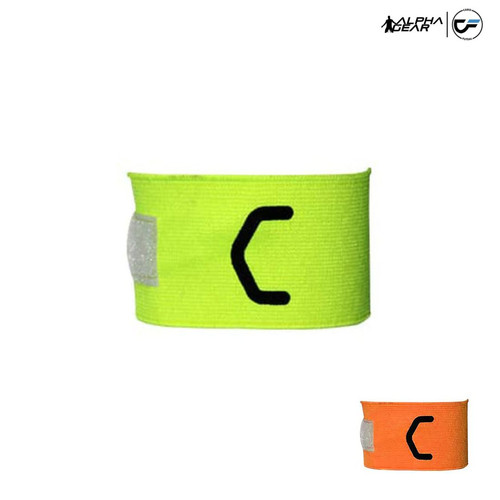 Fluro Captain Arm Band (Yellow or Orange) | Alpha Elite Gear | Caro Futsal