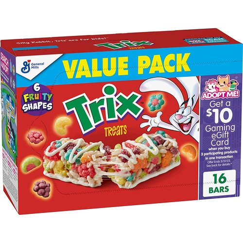 Trix Cereal Bars (16 Pack) | CGK