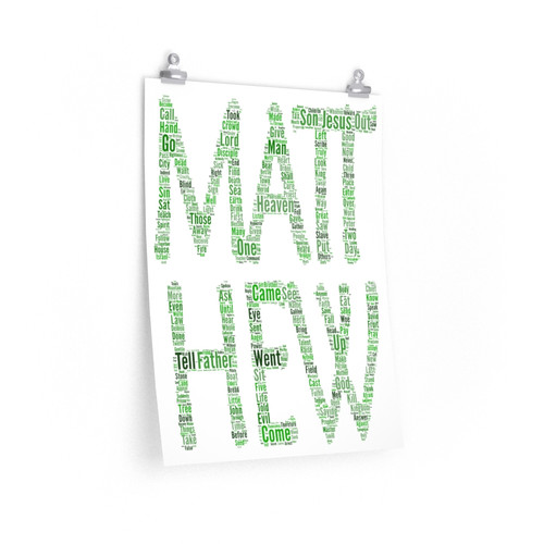 Matthew Vertical Poster | BannerBlue
