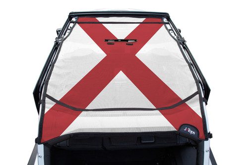 JK 4D or 2D Wrangler Sun Shade - STATE FLAGS (A-I) | JTopsUSA