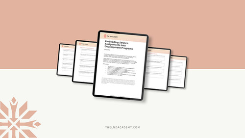 Embedding Stretch Assignments into Development Programs Checklist | The ...