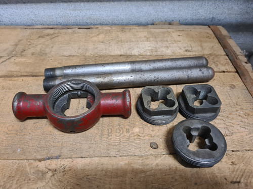 Vintage Little Giant G.T.D Greenfield Pipe Thread Die Ratchet Wrench U ...