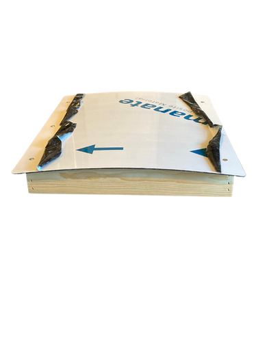 Curved Telescoping Lid 10 Frame | Joyful Honey & Beeke