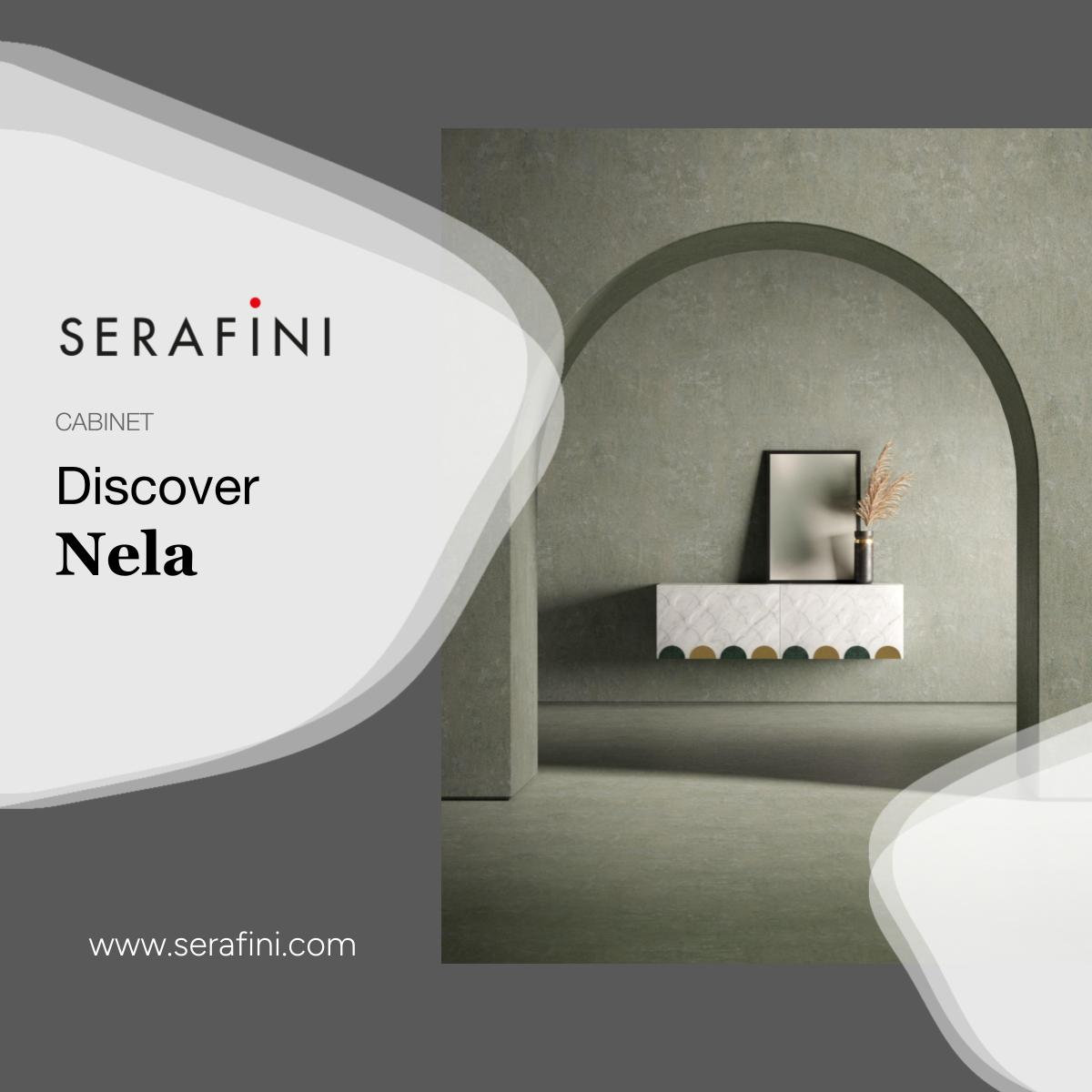 Nela Cabinet | Serafini - Marble Design Made in Italy