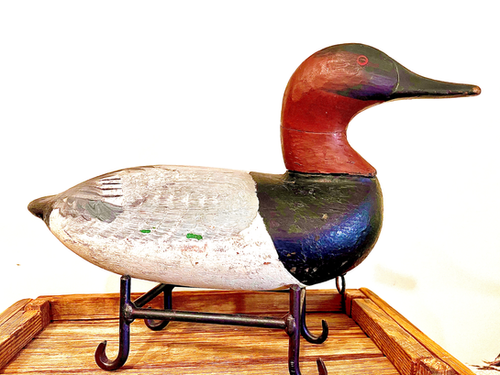 SOLD - Old Upper Chesapeake Bay Canvasback Decoy | The Outlaw Gunner