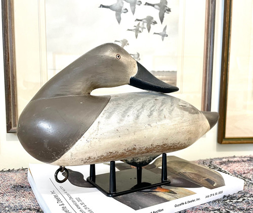 Sold! RARE early Charlie Joiner Hen Canvasback Sleeper | The Outlaw Gunner