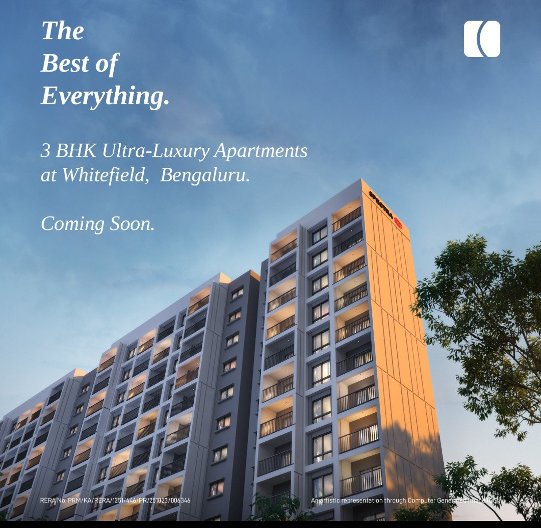 SPECTRA PARIJATHA | WHITEFIELD | 3 BHK | 2CR ONWARDS
