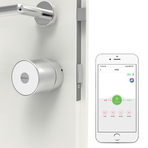 Tuya Smartlock Bluetooth / WiFi Silver | ASP TECHNOLOGY LTD