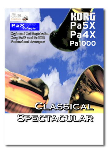 Classical Spectacular - Boxed Version (Korg Pa5X) | paxmagic