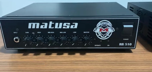 CABEÇOTE AMPLIFICADOR MATUSA RB 510 | Amplificadores Matusa