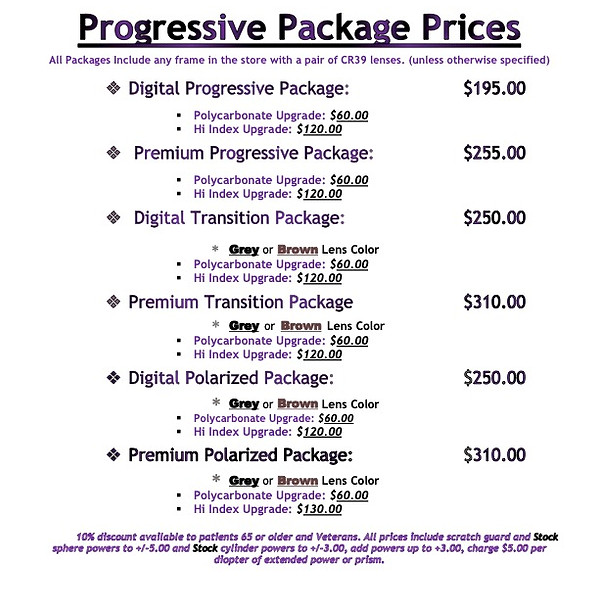 Pricing & Insurance | eyedeal optical