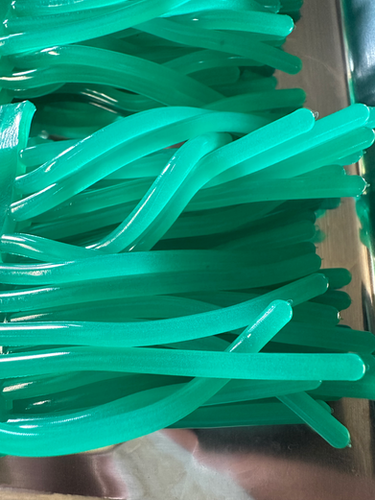 Aqua opaque glow- Worm | Sato Lure Co.