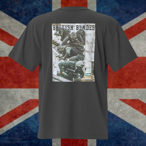 SLMF British Blades Oversized T | Stay Low Move Fast