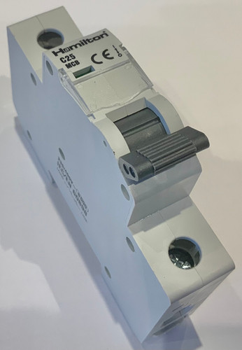 Hamilton HLMCB125C C25 MCB 25A Type C 6kA SP | ICAP