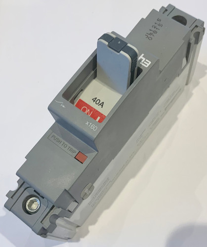 Hager HDA038Z 40A MCCB 1P 18kA 313588 | ICAP
