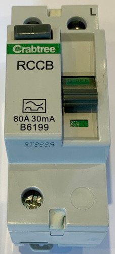 Crabtree 380/A030 RCD Starbreaker 80A 30mA Type A | ICAP