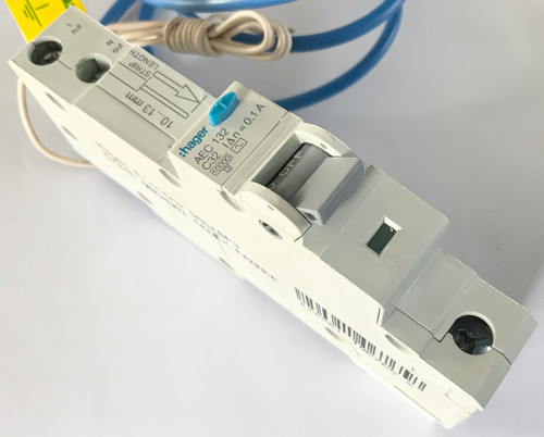 Hager AEC132 C32 RCBO 100mA Type C 32A | ICAP