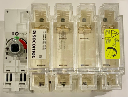 Socomec 38316006 Fuserbloc TS 63A Fuse Switch | ICAP