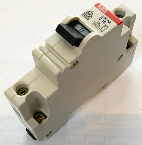 ABB S91NA C16 MCB 16A Type C Double Pole Single Module 338882 | ICAP