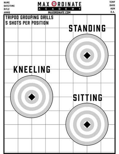 Tripod Grouping Drill v.2 | Max Ordinate Academy